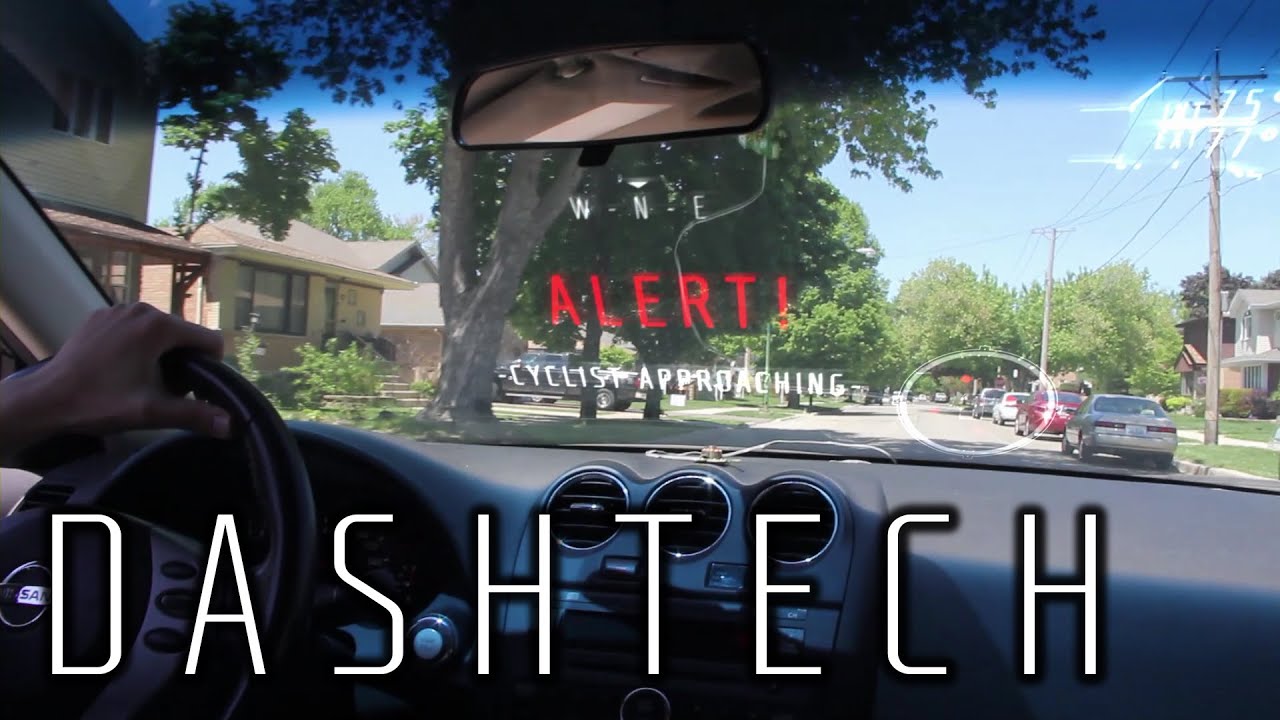 Dashtech - Vehicle HUD - YouTube