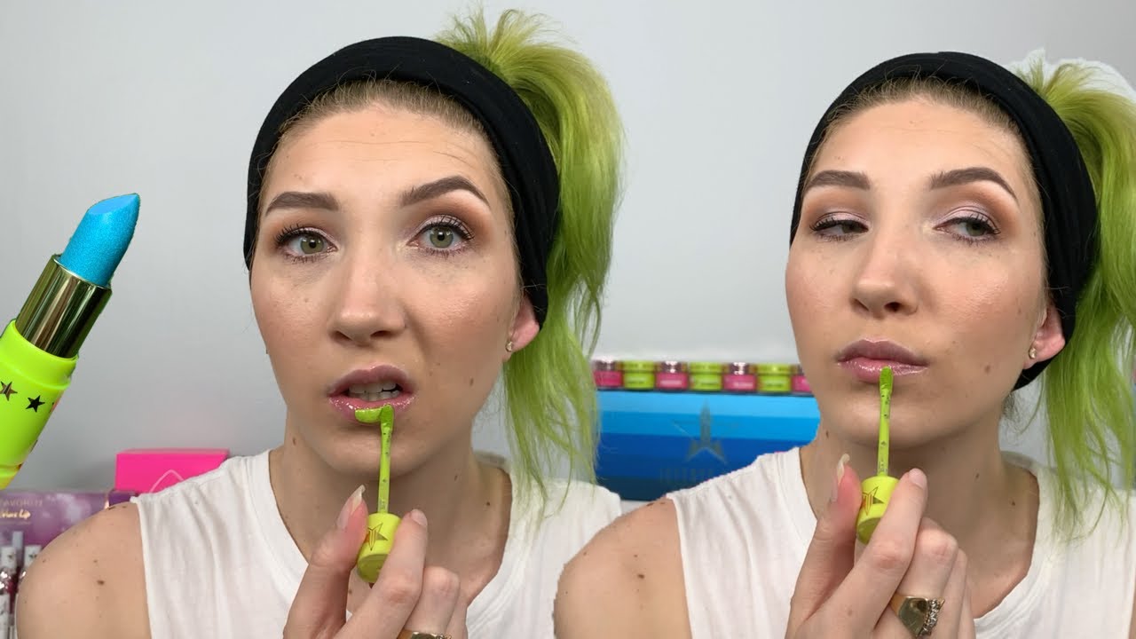 Jawbreaker Lipstick Swatches|Jeffree Star - YouTube