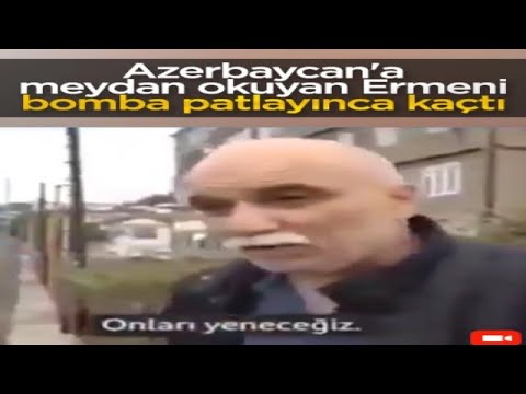 İddialı Konuşan Ermeni Bomba Patlayınca Kaçtı
