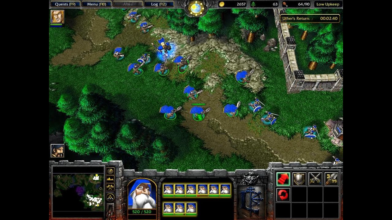WarCraft III: Reign of Chaos Gameplay - YouTube