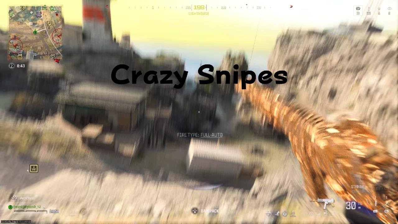 Crazy Snipes Run Call of Duty - YouTube