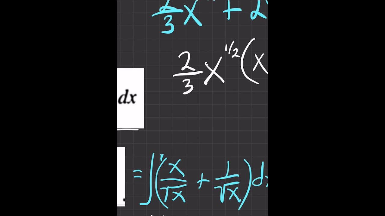 Calculus (4.1) Antiderivatives & Indefinite Integration Part B - YouTube