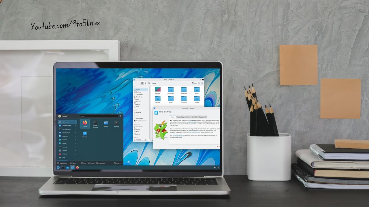 Fedora Kinoite 39 is an immutable KDE-based desktop. - YouTube