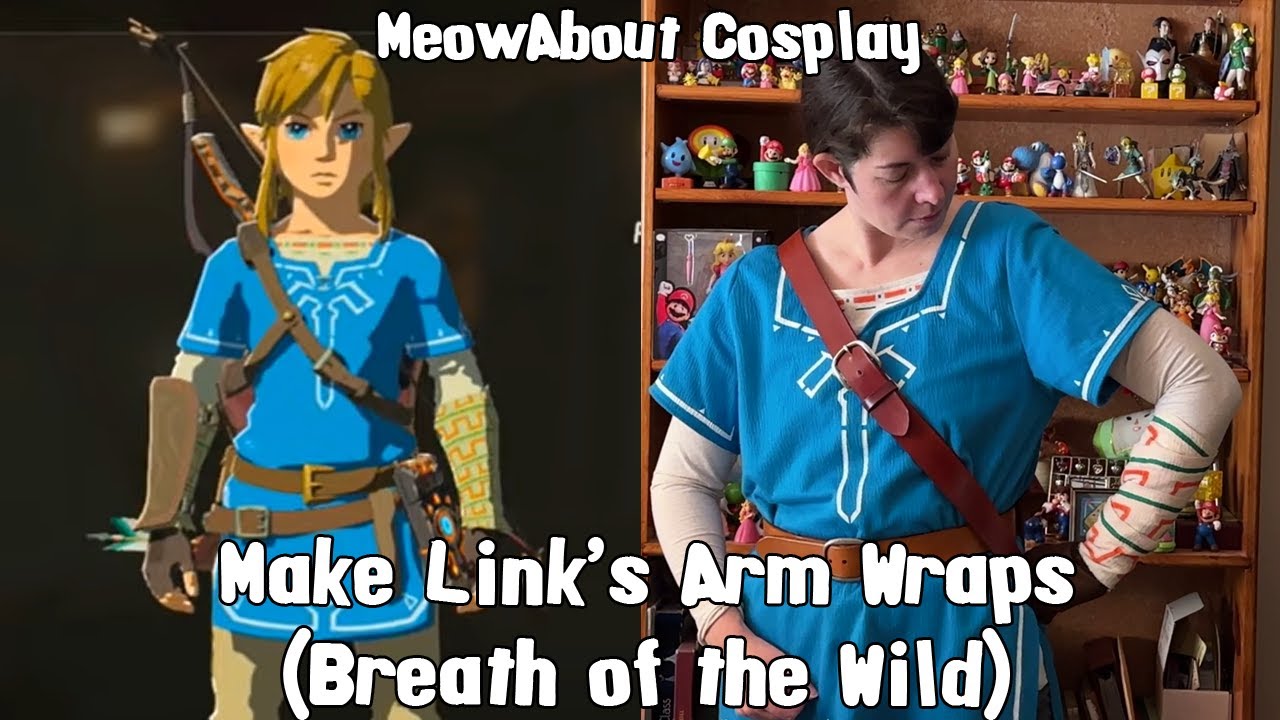 Cosplay Tips: Link's Arm Wraps (Breath of the Wild) - YouTube