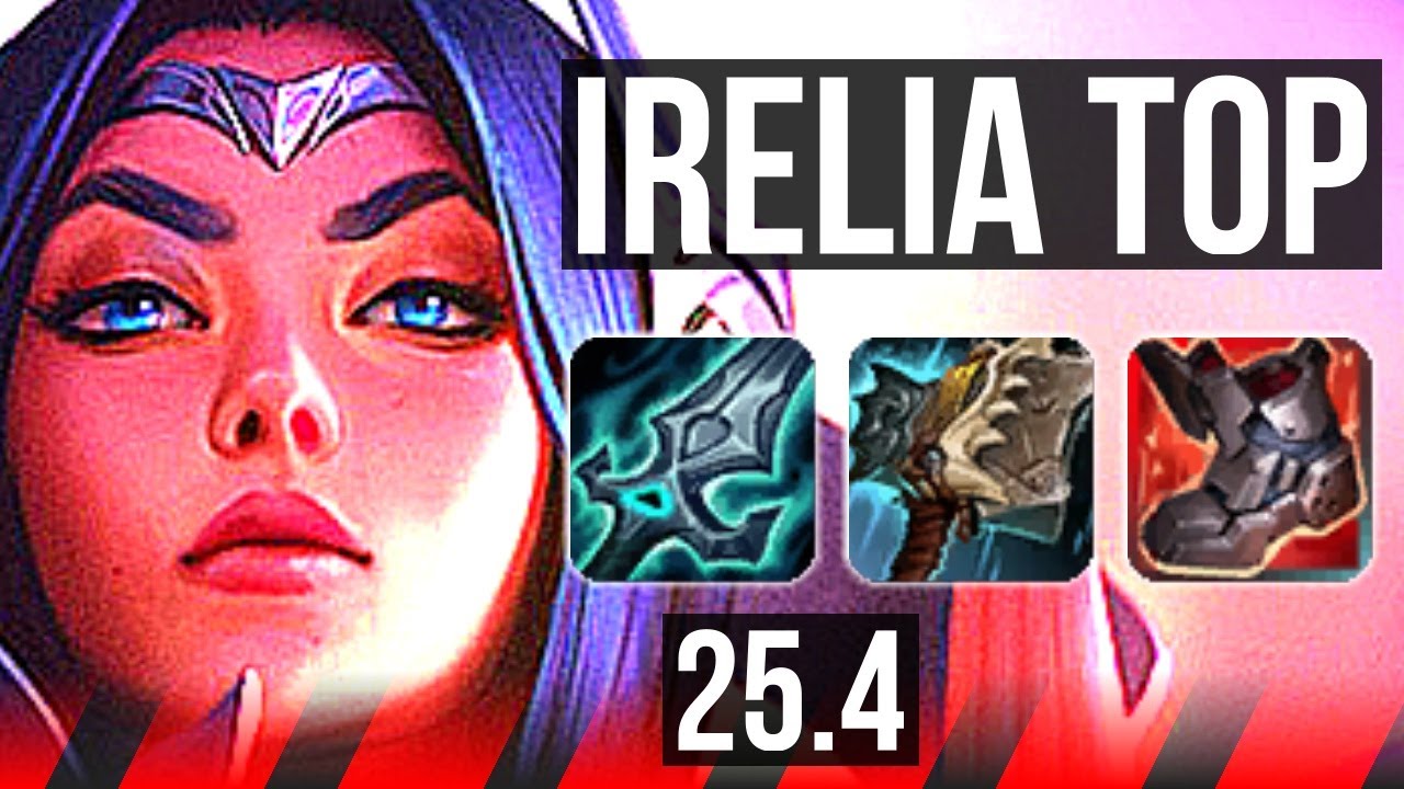 IRELIA vs RIVEN (TOP) | KR Challenger | 25.4 - YouTube