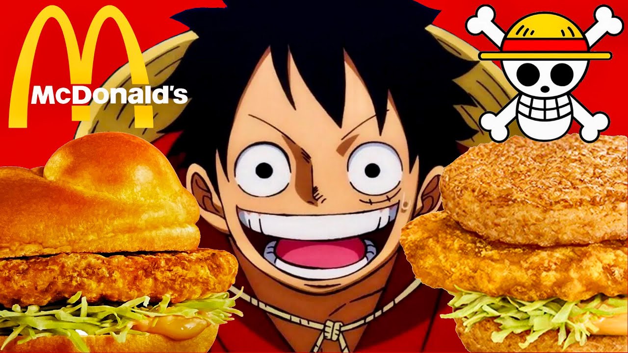 Así son las HAMBURGUESAS de ONE PIECE en JAPÓN 🍔🔥 - YouTube