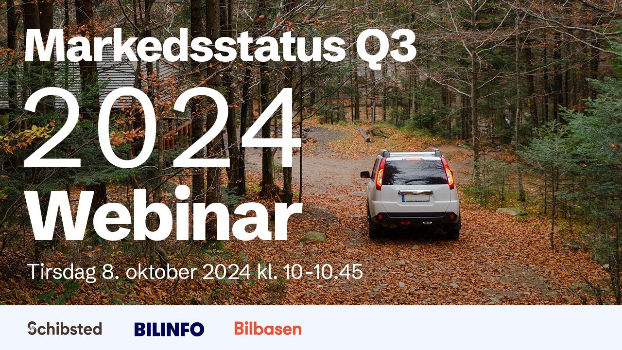 Markedsstatus Q3 2024 med Jan Lang - YouTube