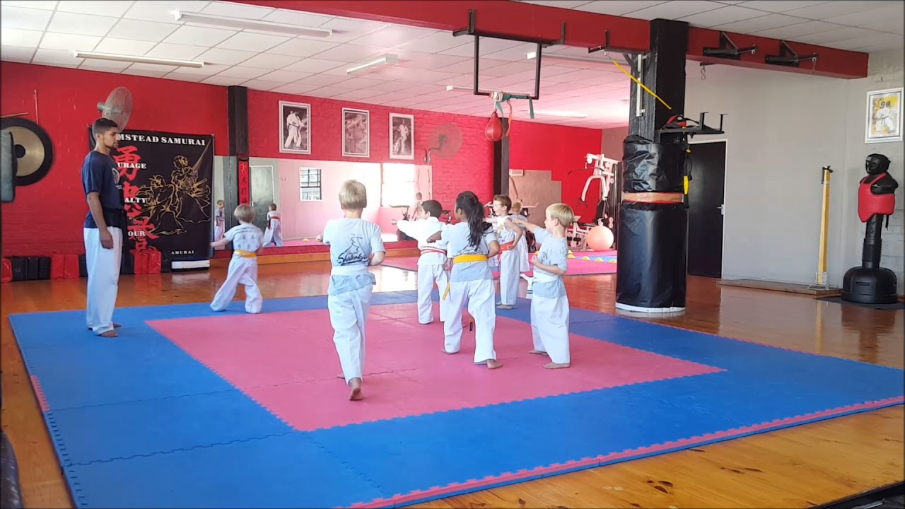 Isabella Heber Age 7 Kimura Shukokai Kata's with Senpai Brandon Sims ...