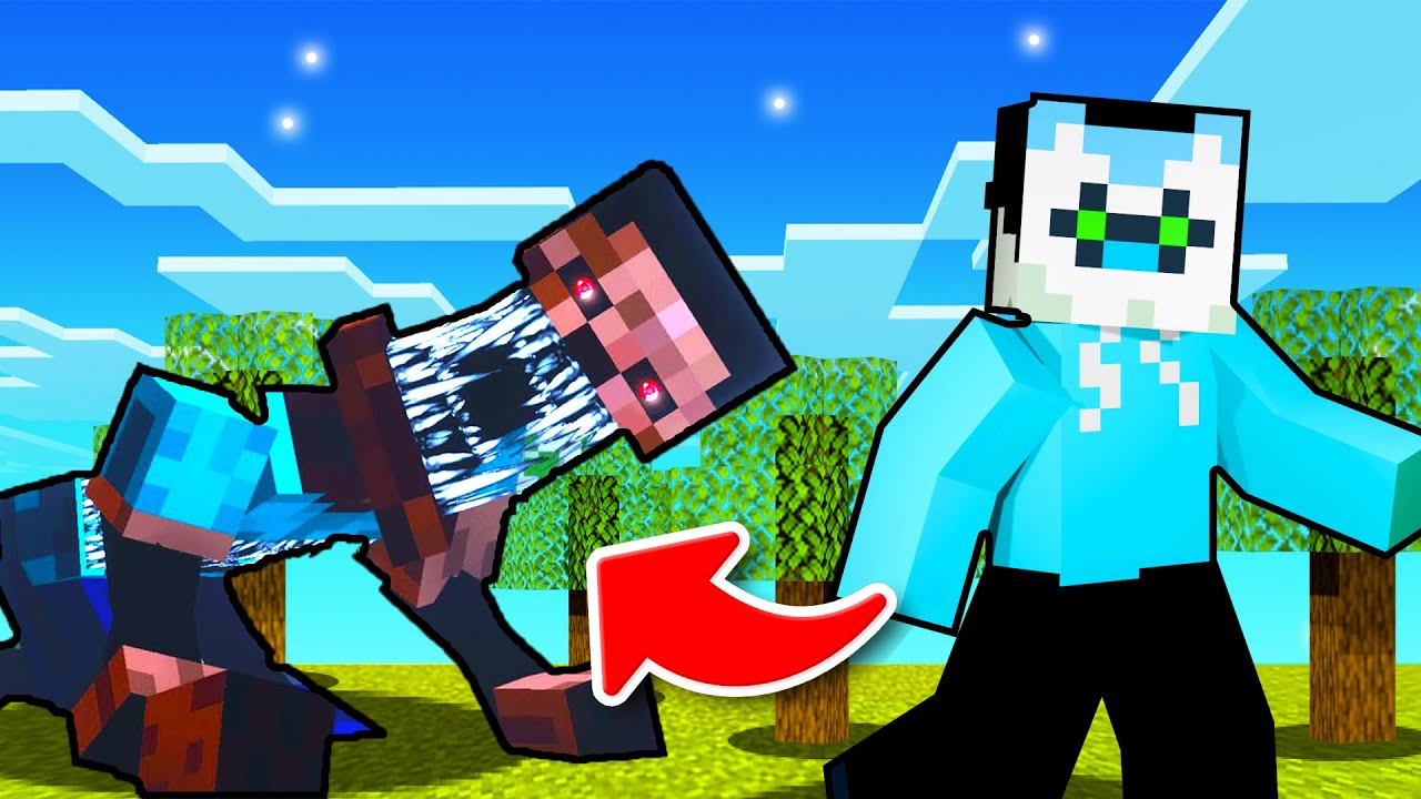 DIT MONSTER Volgt Mij In MINECRAFT! - YouTube
