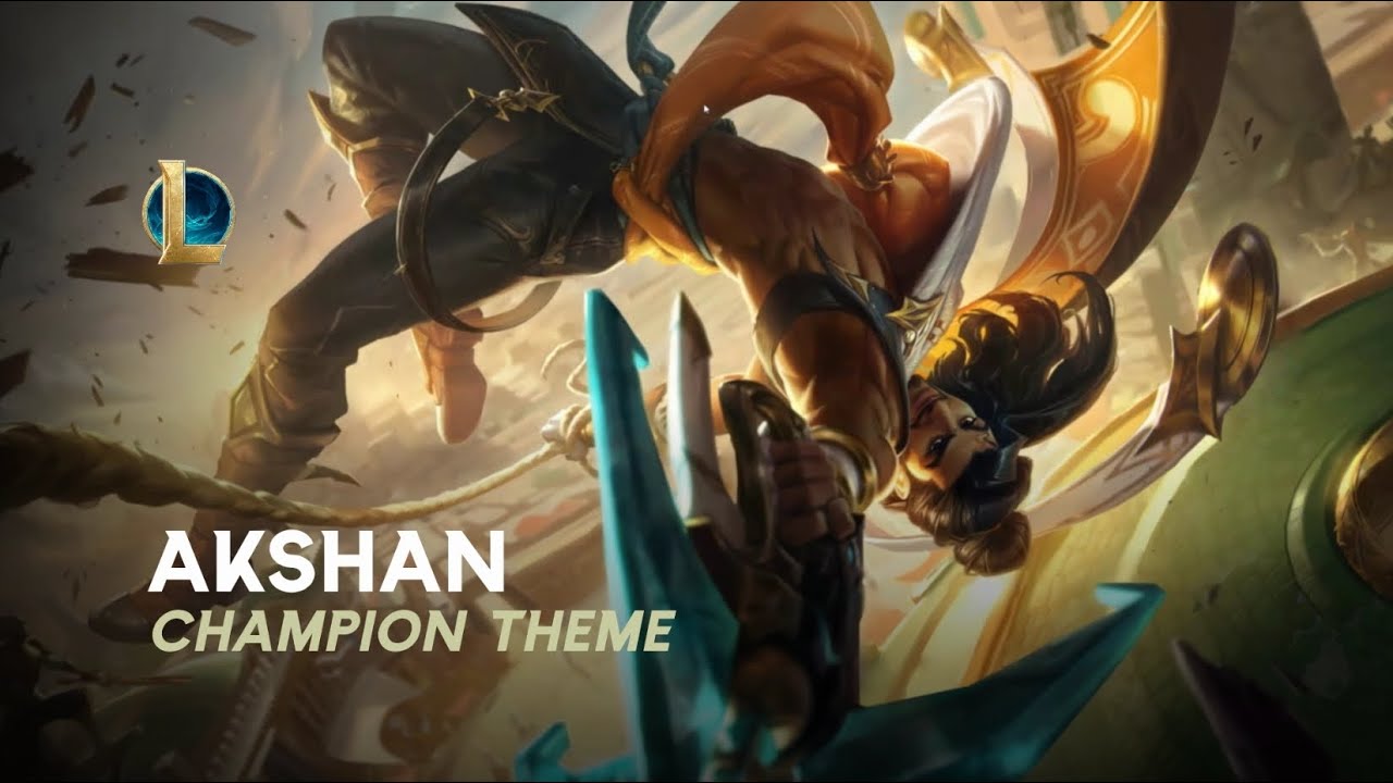 Akshan, The Rogue Sentinel - Login Screen - YouTube