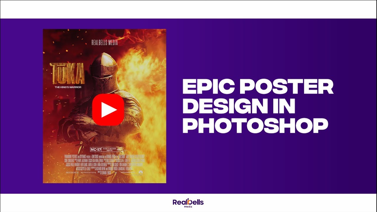 How to CREATE EPIC POSTER DESIGN in PHOTOSHOP - YouTube