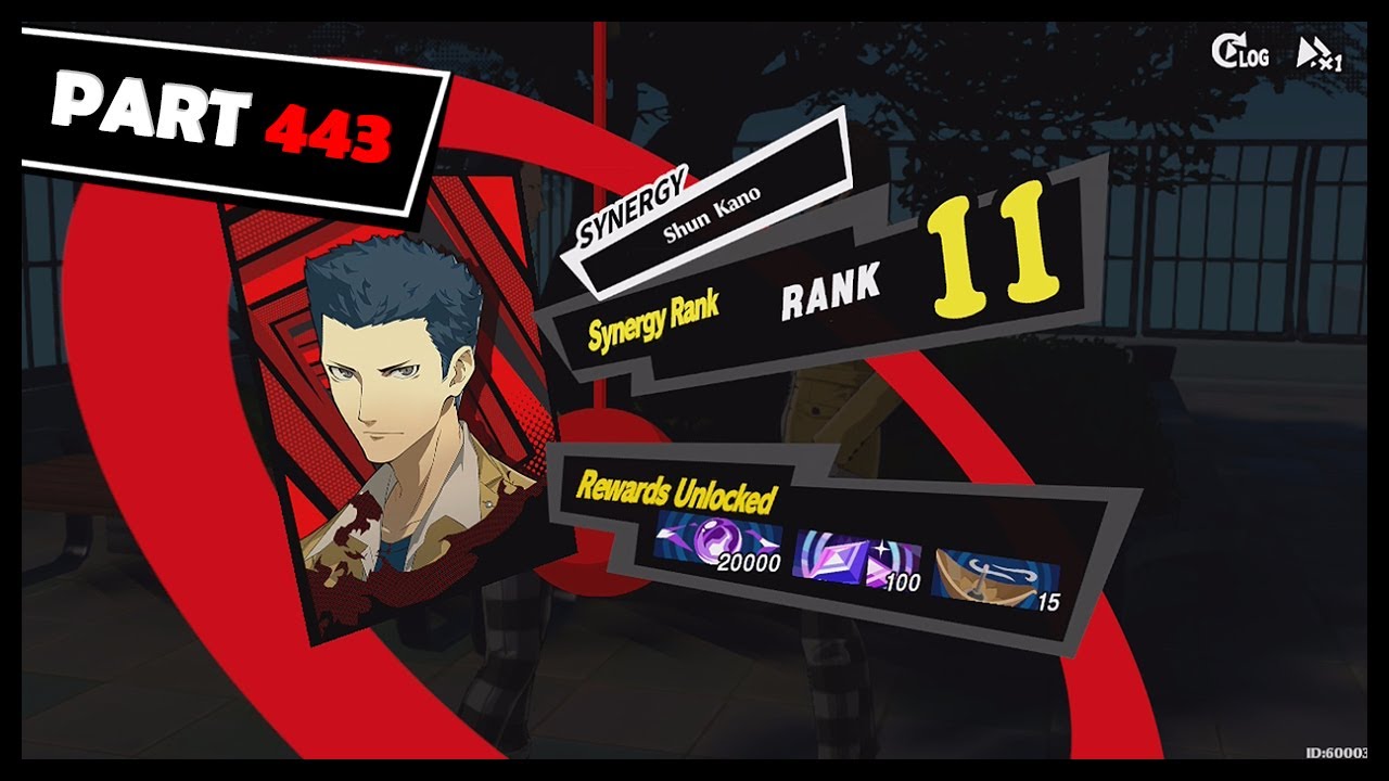 Persona 5 The Phantom X Playthrough Part 443 Synergy; Shun Kano; Rank ...