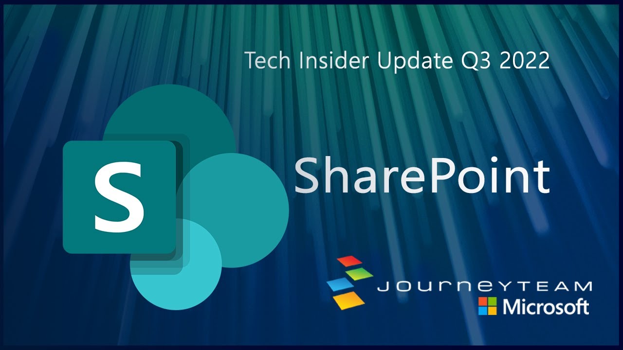 Microsoft Teams and SharePoint Updates 2022 | Tech Insider Update - YouTube