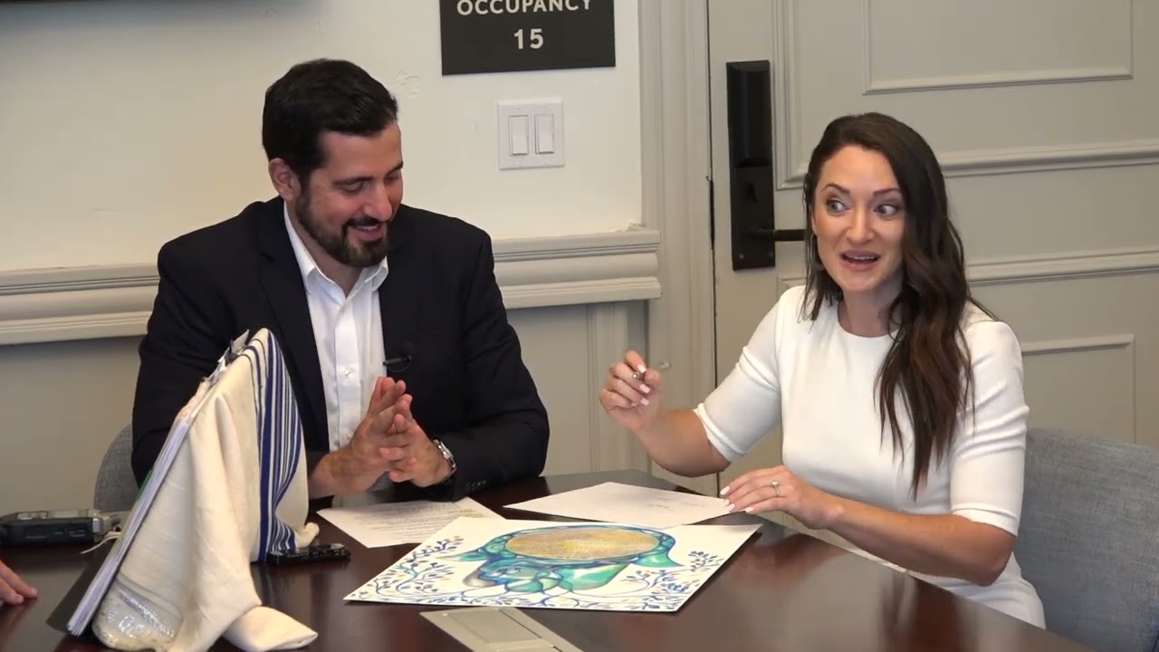Laura and Luciano's Ketubah Signing Ceremony - YouTube