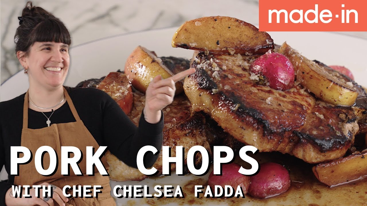 How To Make Pork Chops With Chef Chelsea Fadda | Made In Cookware - YouTube