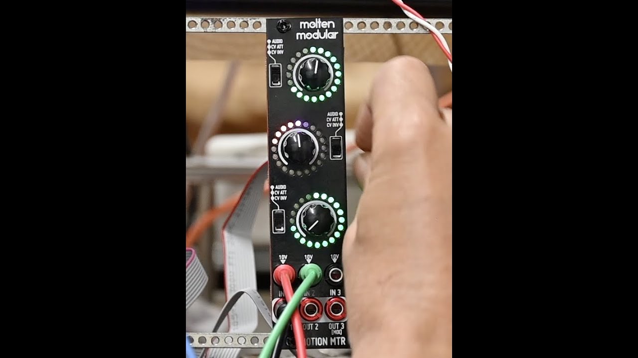 C.K. builds a Monitor MTR kit from Molten Modular and Befaco, eurorack ...
