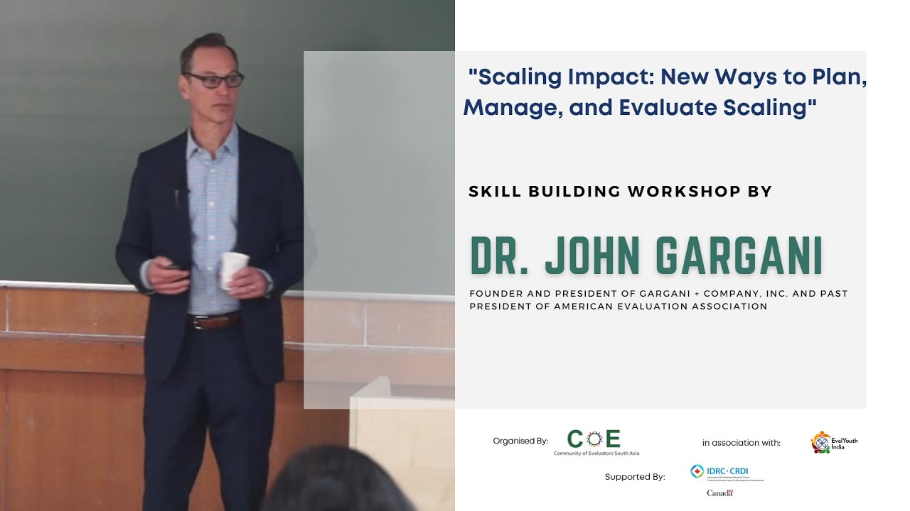 A skill building workshop by Dr. John Gargani - YouTube