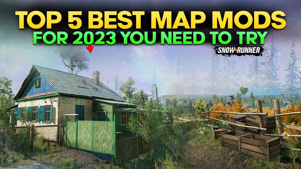Top 5 Best Map Mods For 2023 You Must Need in SnowRunner on Consoles ...