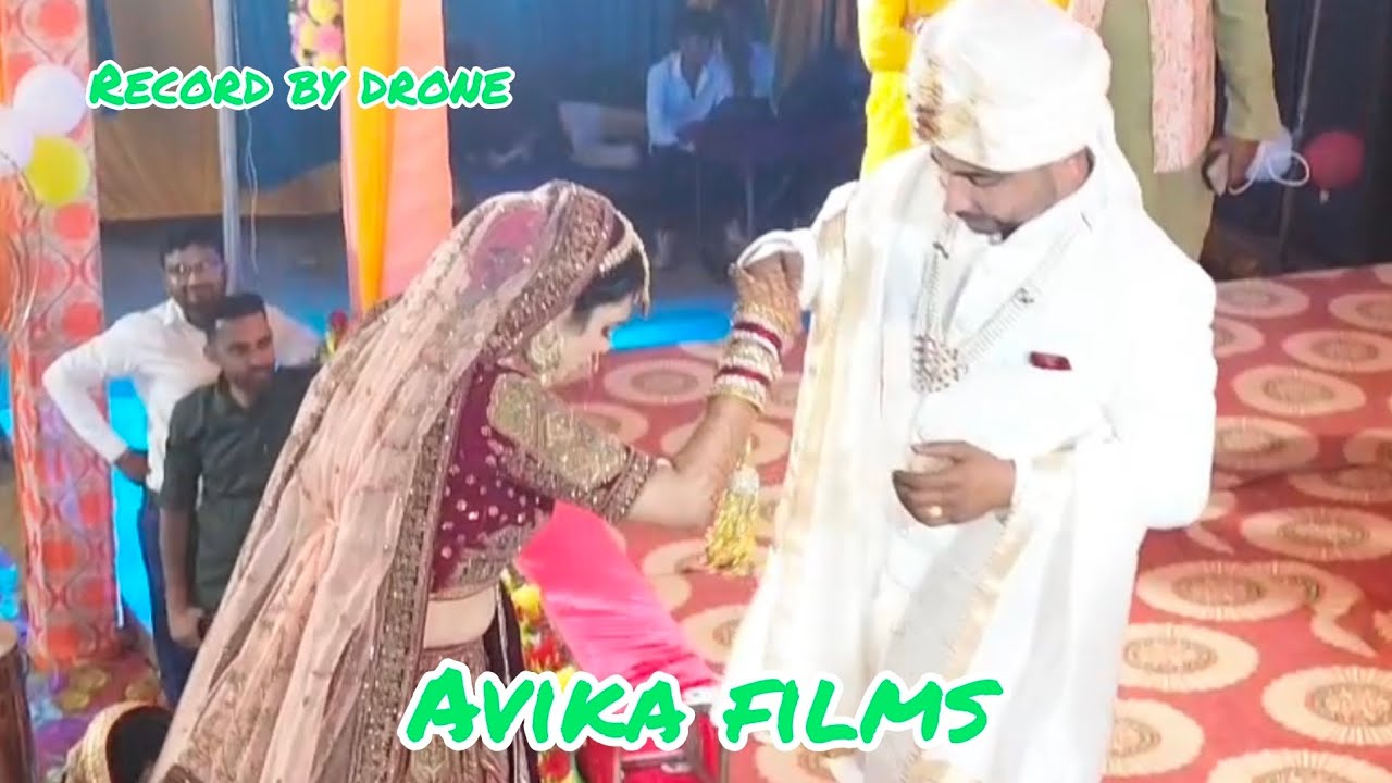 drone recording 4K wedding video shoot #wedding #shadi - YouTube