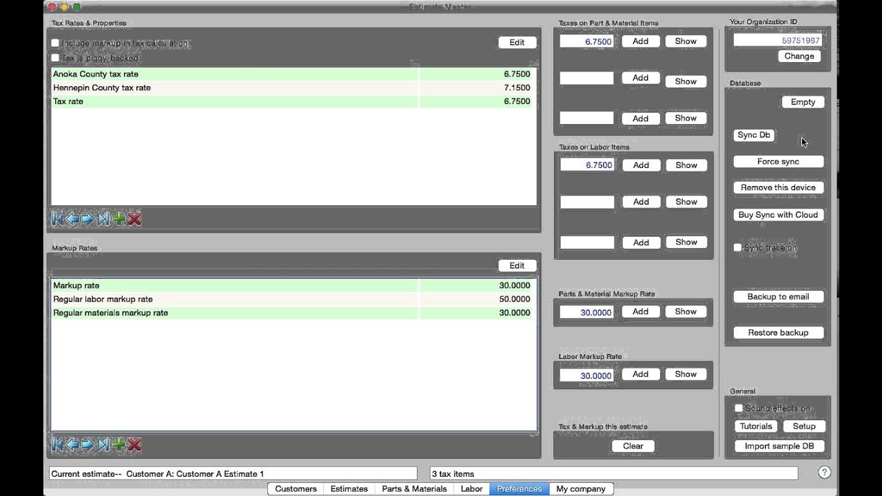 Estimate Master Mac Overview - YouTube
