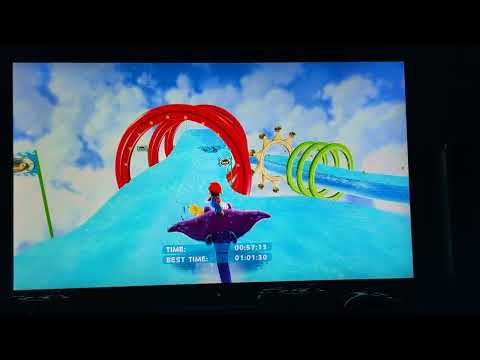 Super Mario Galaxy - Loopdeeloop Galaxy - Surfing 101 - 50 Coins - YouTube