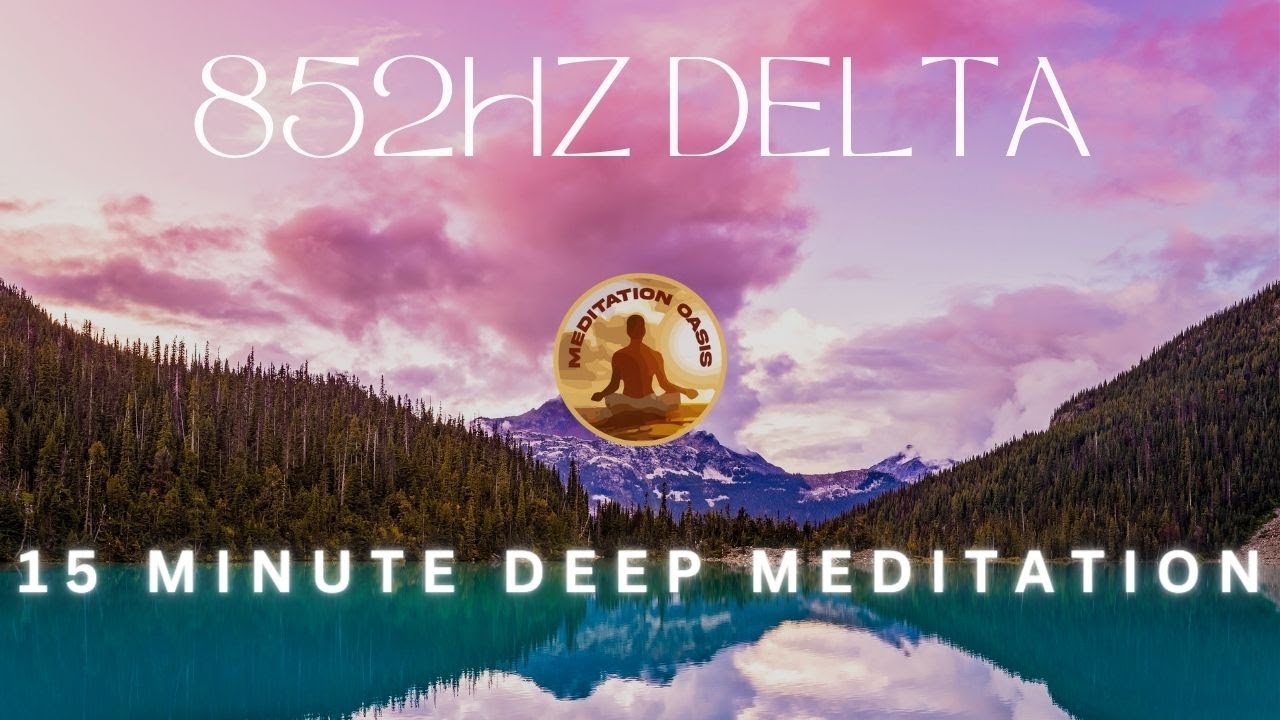 15-Minute Deep Sleep with Delta Waves Meditation Music | Binaural Beats ...