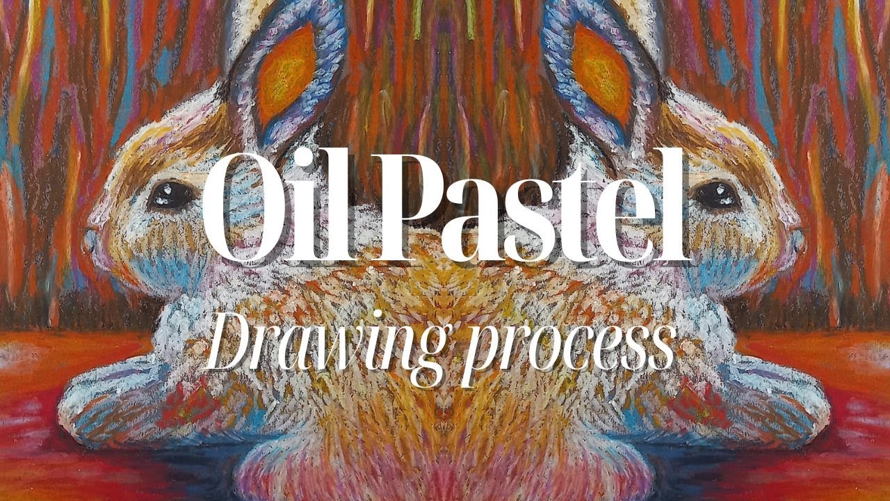 Dibujando con Oleos Pastel - Drawing process - YouTube
