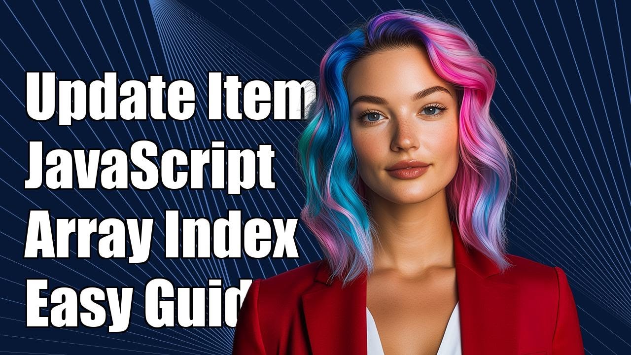 How to Update JavaScript Array Item at Specific Index Position - YouTube
