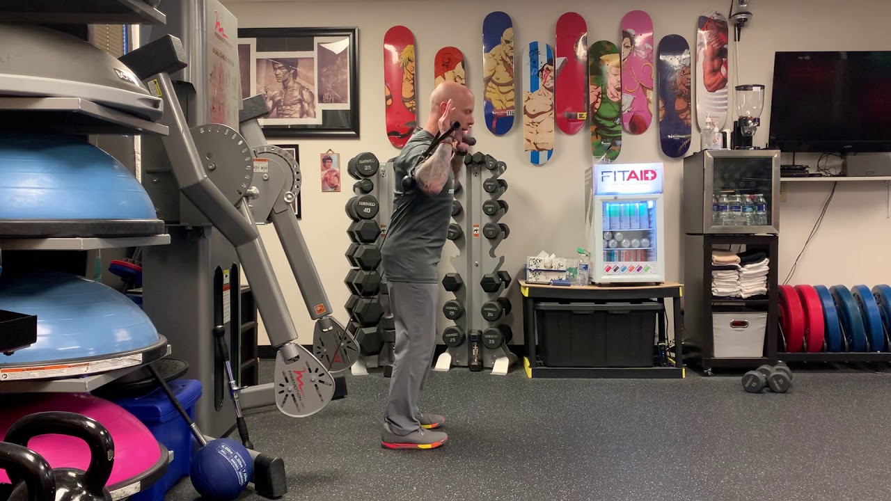 Free-motion Shoulder Press- Alternating Arms - YouTube