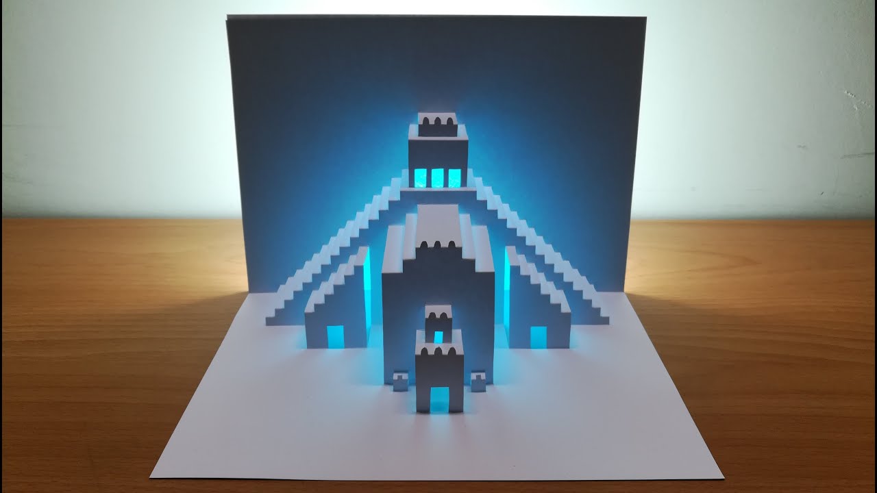 3D Pyramid Card｜Paper Crafts｜Paper Art｜Pop Up Design｜Origami ...