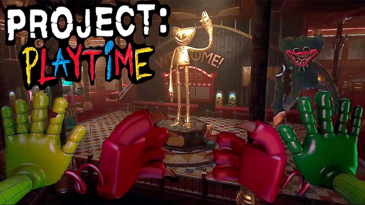 Poppy Playtime Project Playtime Boxy Boo Terrible Monster - YouTube