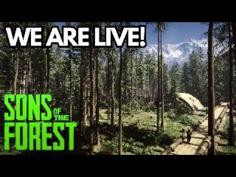 Live Building Military Base Sons Of The Forest - YouTube