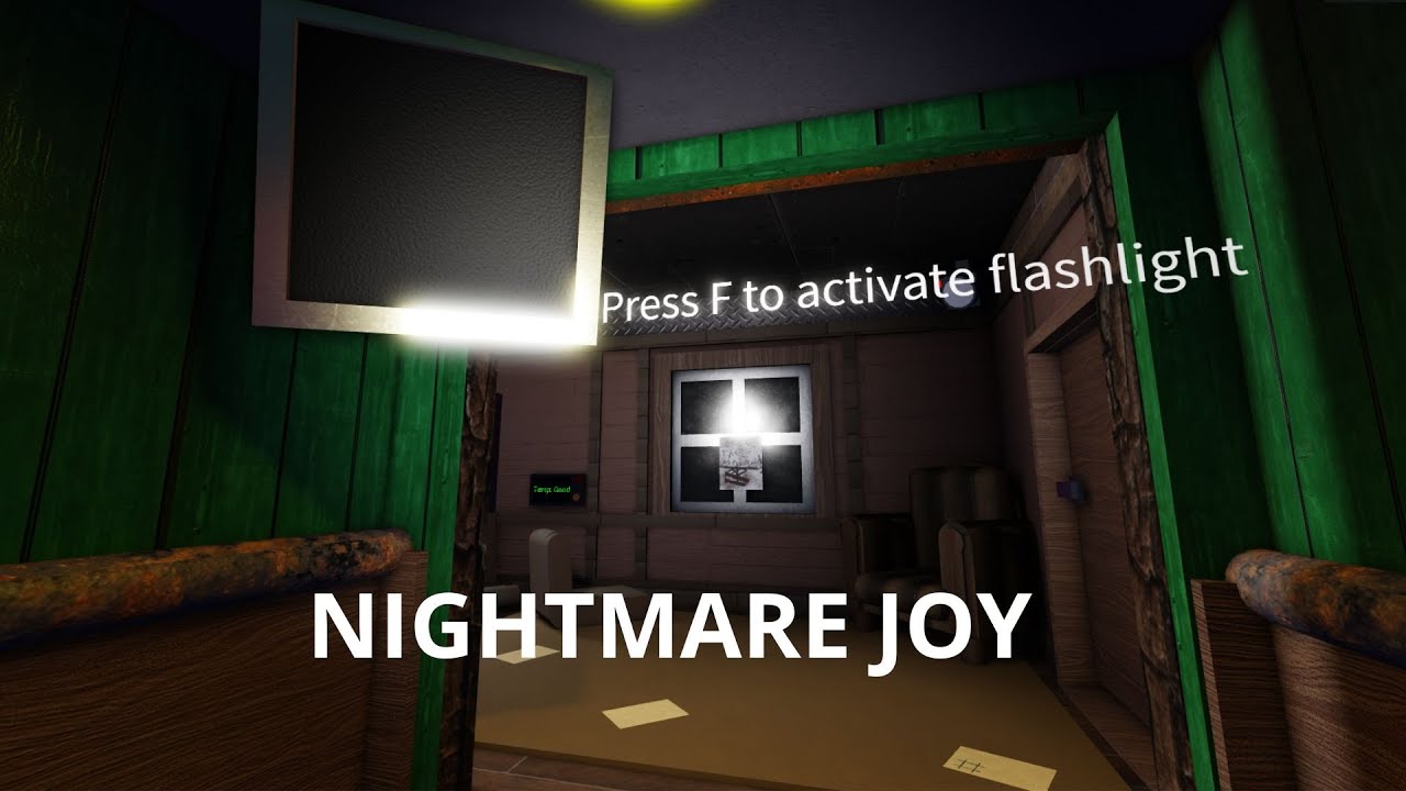 JOGAMOS NIGHTMARE JOY NO ROBLOX! (CAPITULO 1) - YouTube