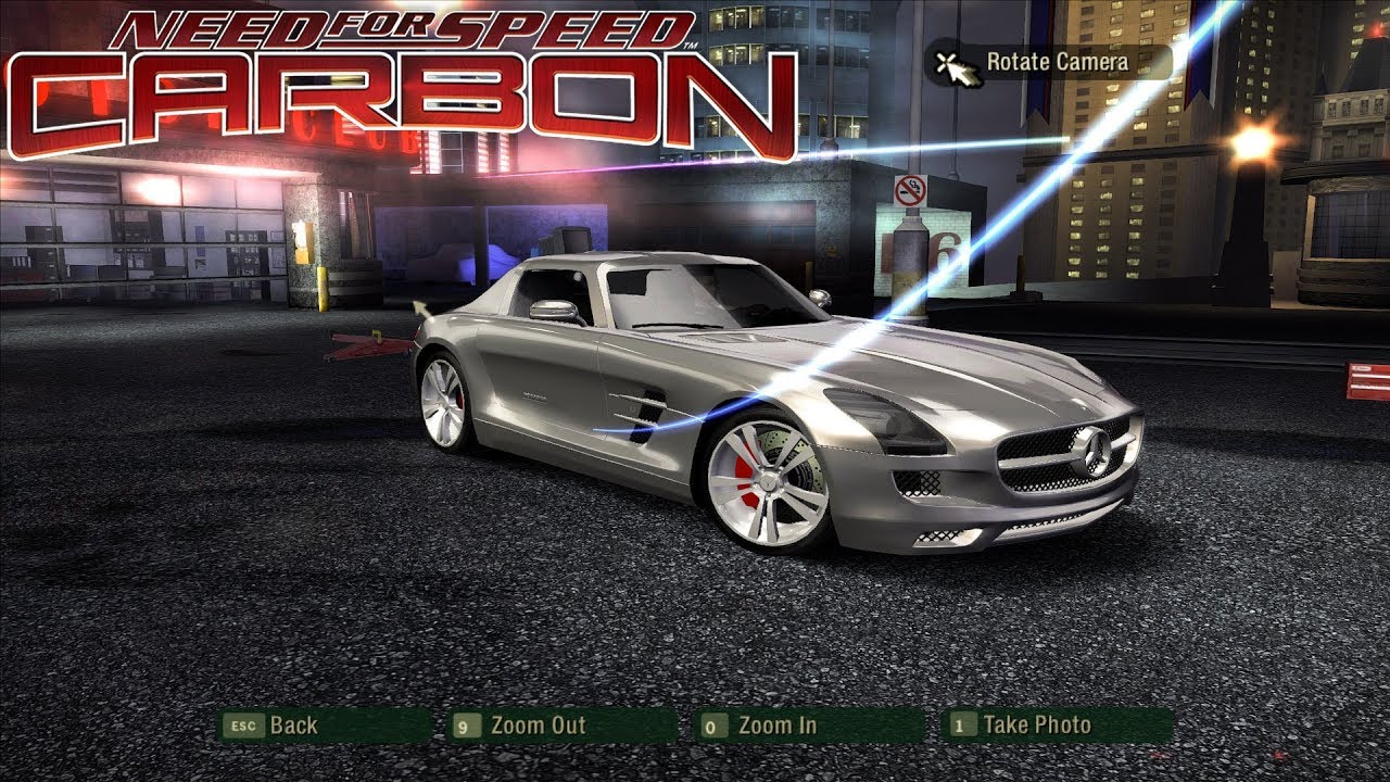 NFS Carbon | Mercedes Benz SLS AMG (2010) - YouTube