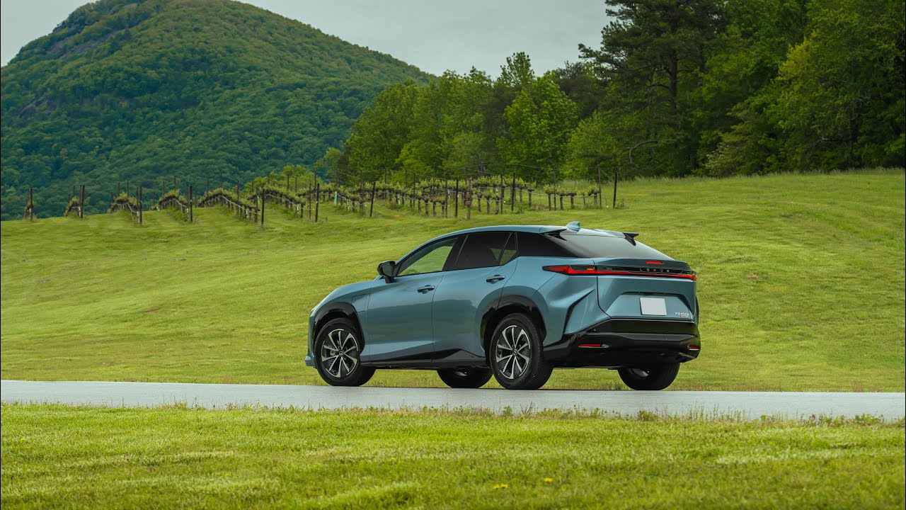 2023 Lexus RZ 450e Premium | Ether | Electric Lexus - YouTube