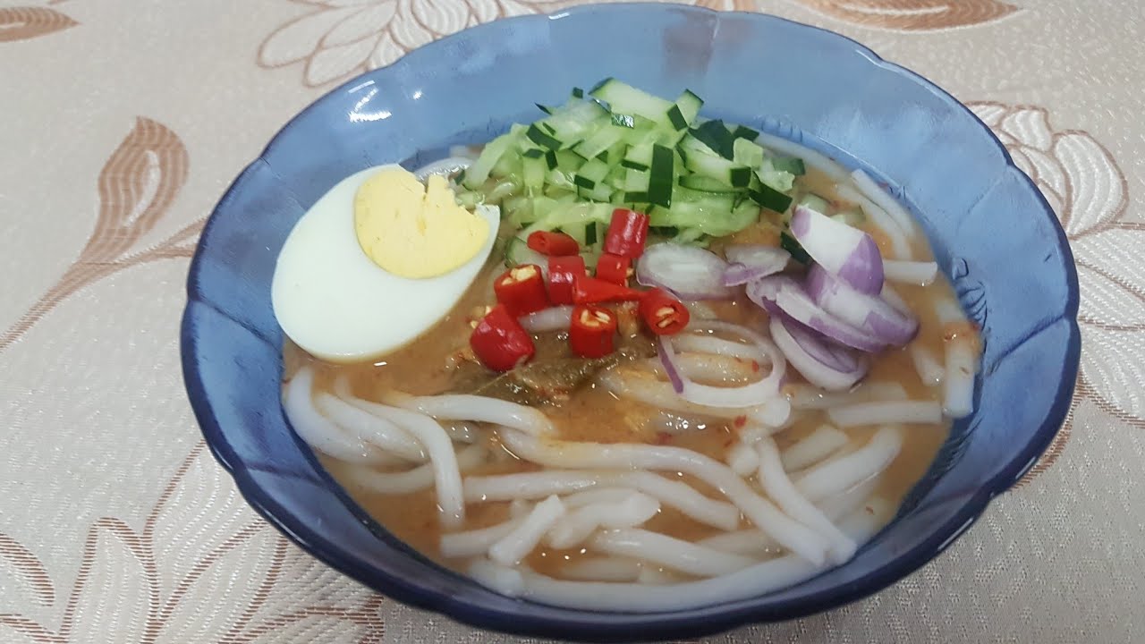 RESEPI LAKSA TANPA BUNGA KANTAN - YouTube