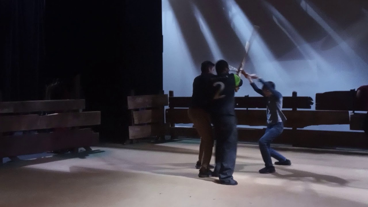 Stage Combat Practice - YouTube