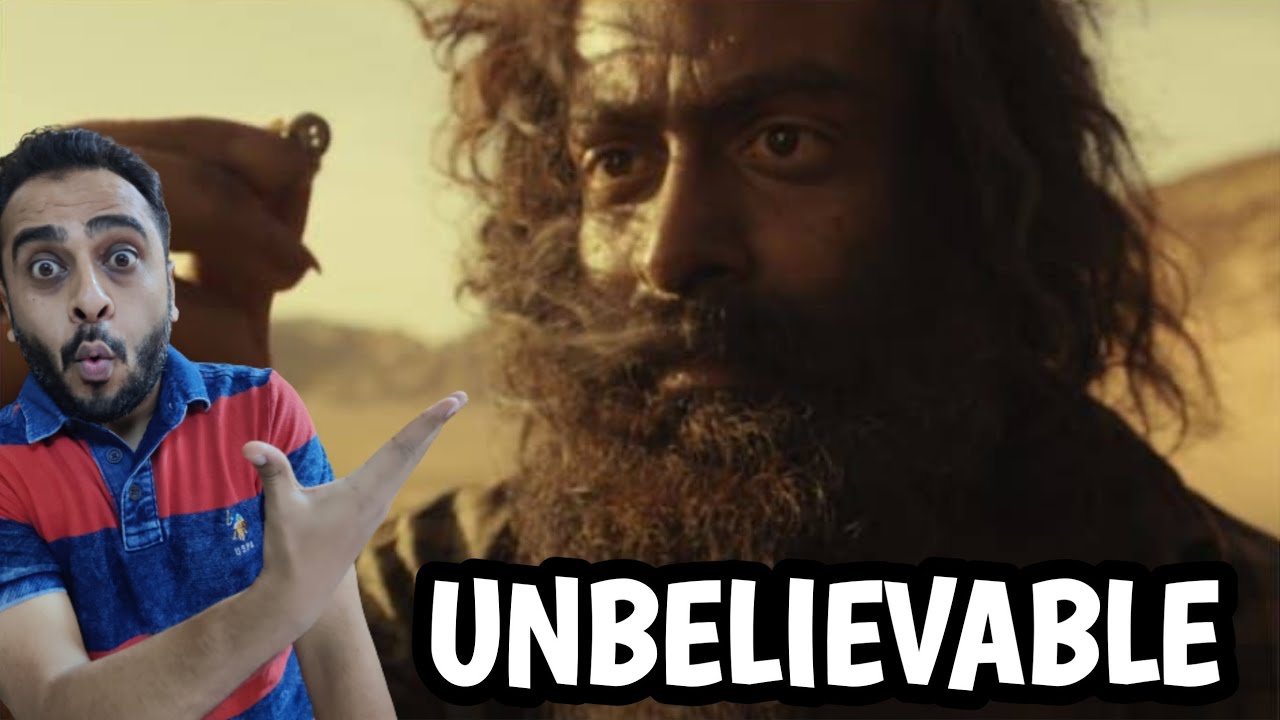 Aadujeevitham -The Goat Life Trailer Reaction | Prithviraj Sukumaran ...