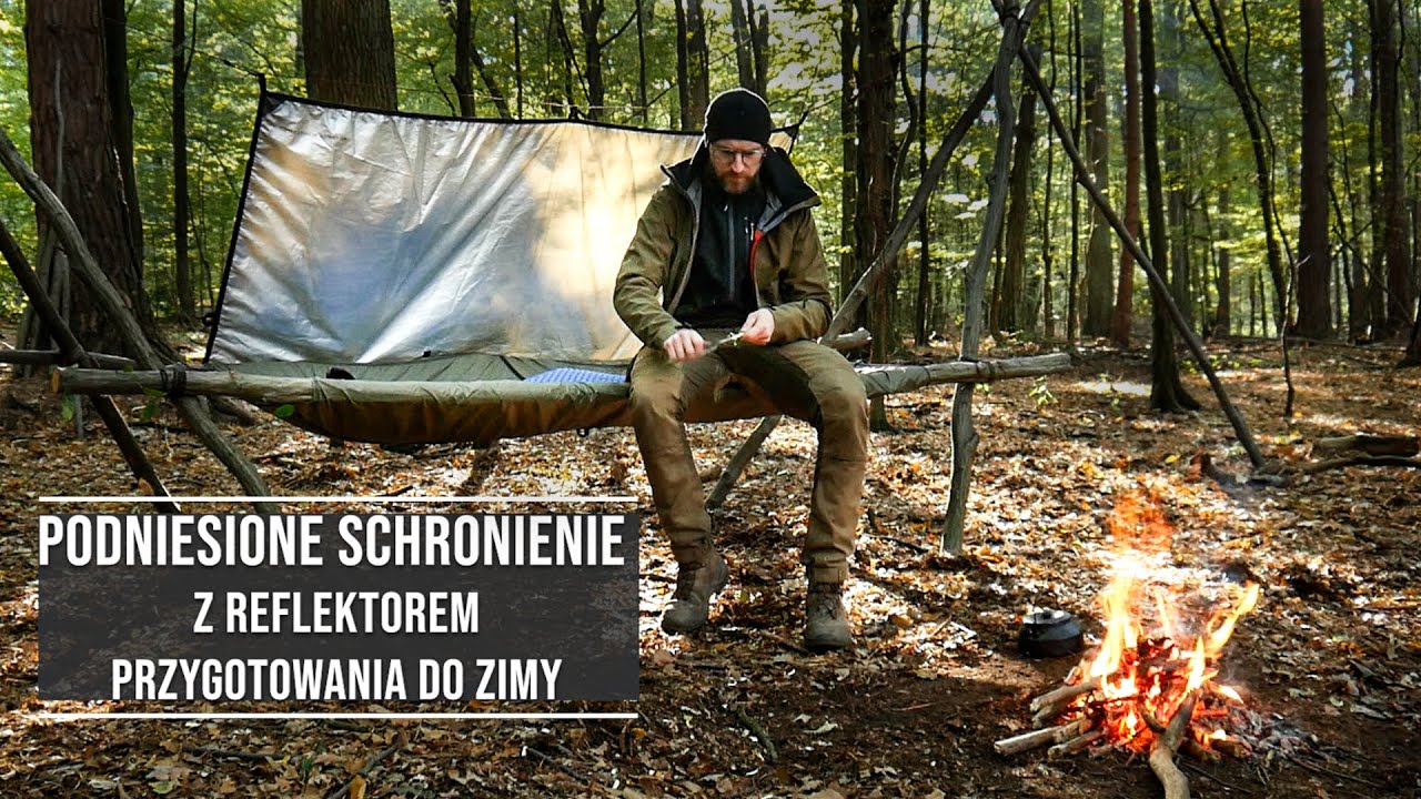 Podniesione schronienie z reflektorem - przygotowania do zimy - YouTube