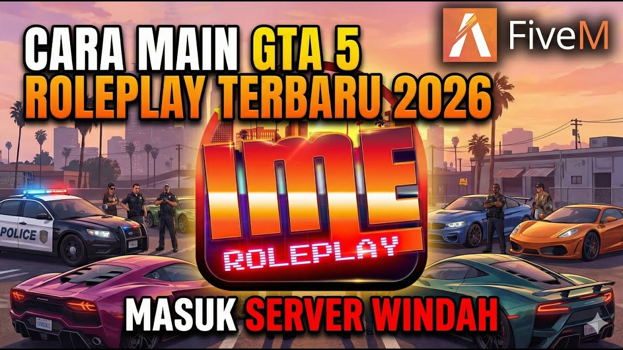 TERBARU!! CARA MAIN GTA 5 ROLE PLAY DI SERVER IME 2026 - YouTube