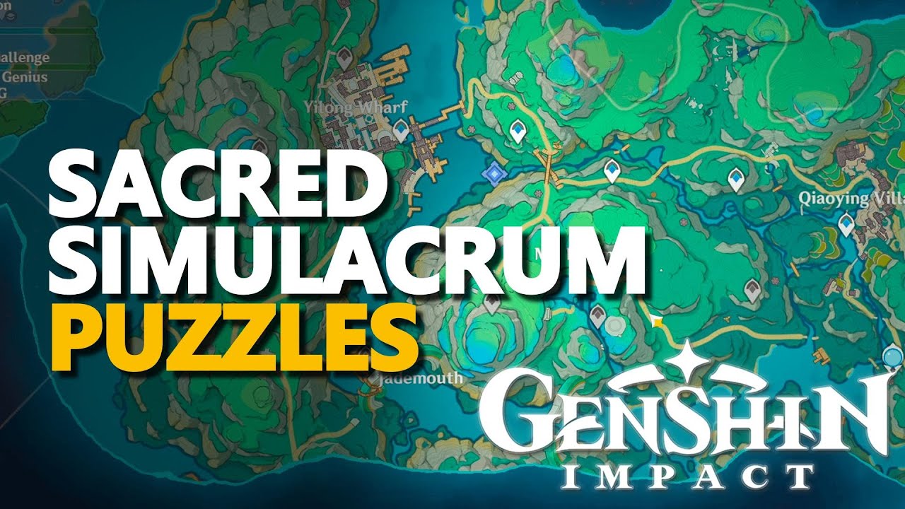 Sacred Simulacrum Puzzles Genshin Impact - YouTube