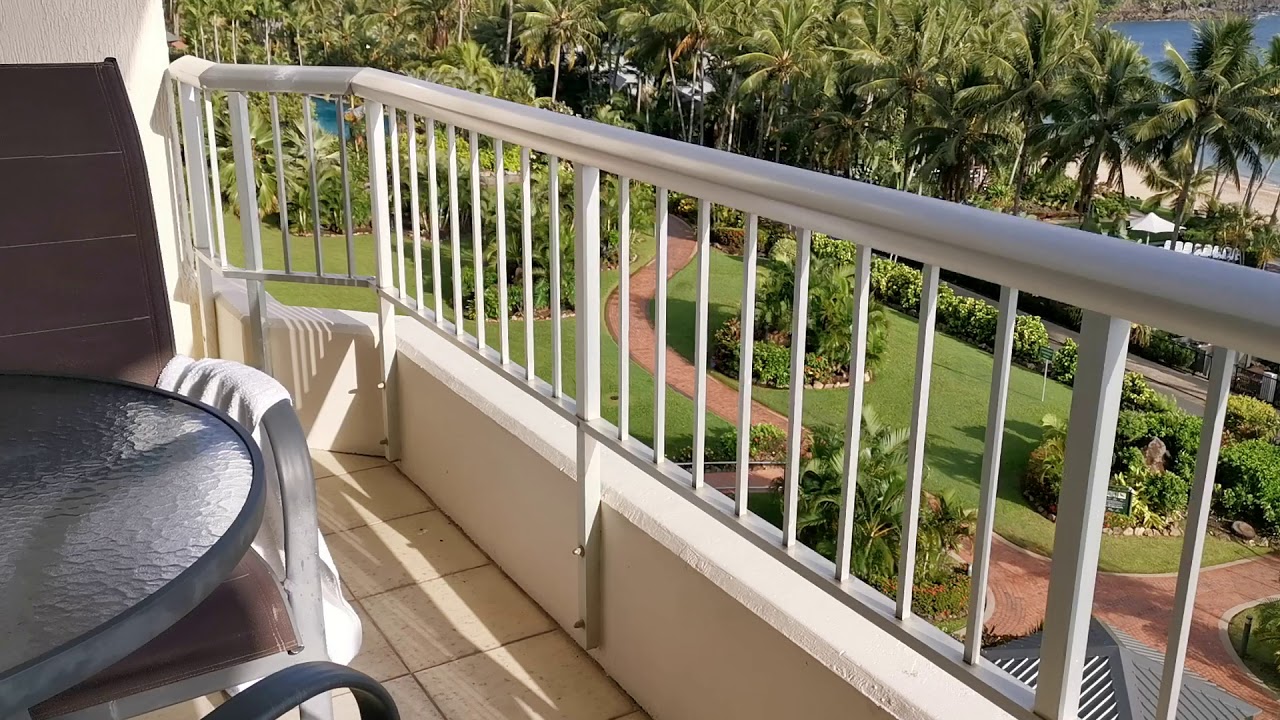 The beautiful view from our balcony in Hamilton Island - YouTube