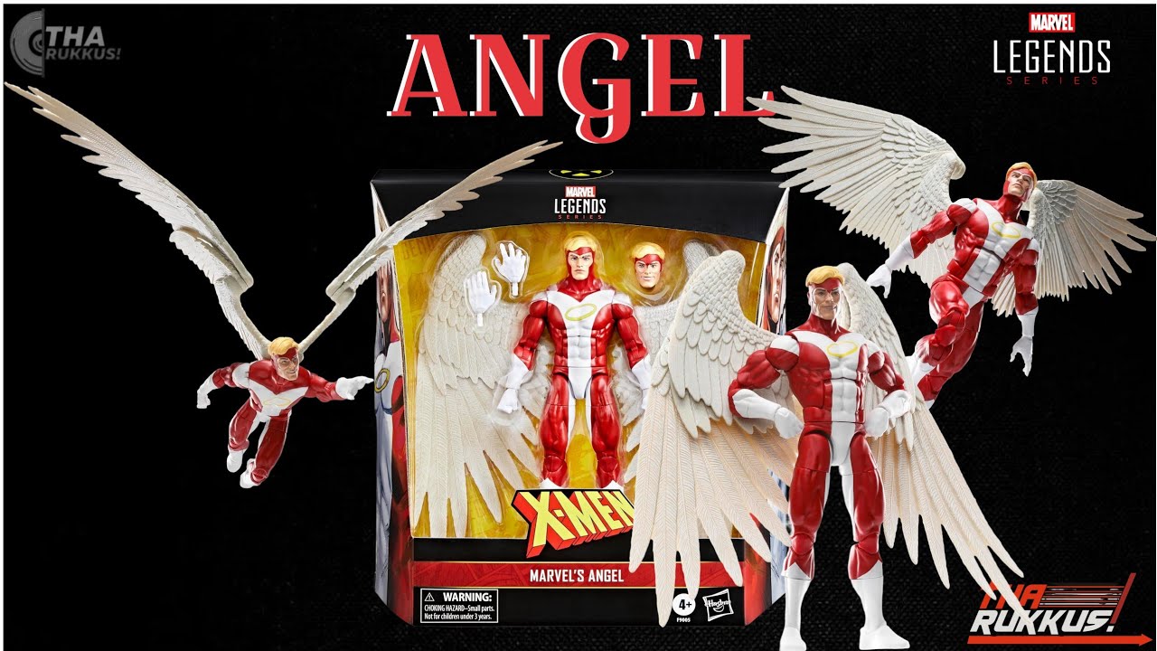 Marvel Legends Angel Deluxe Action Figure Review - YouTube