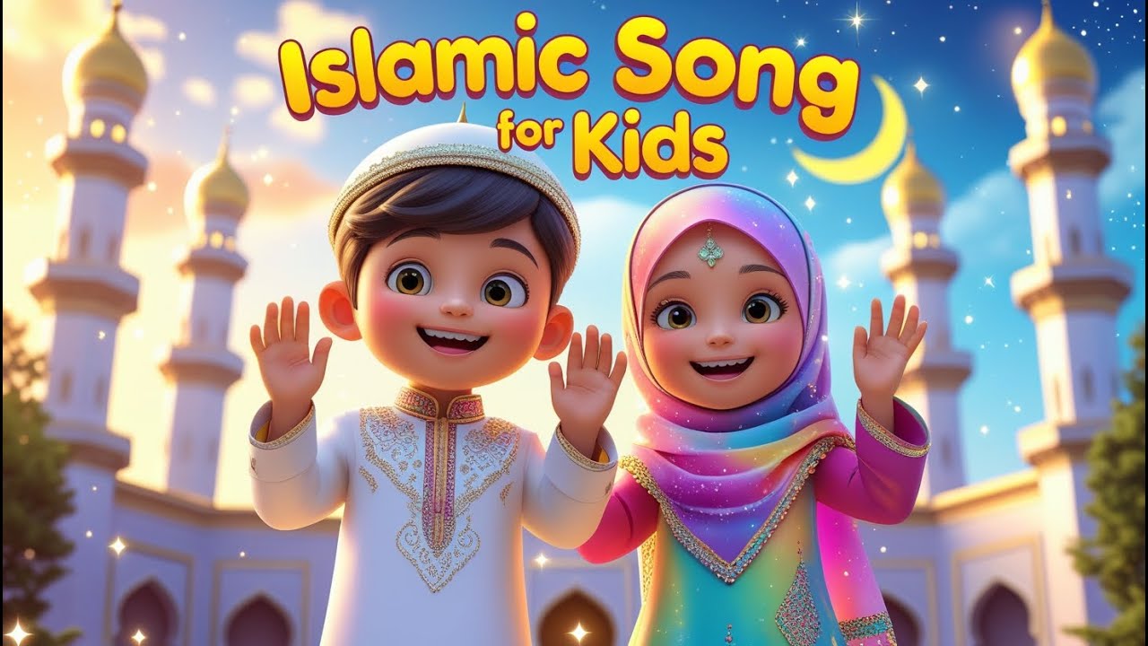 Beautiful Islamic Song for Kids | Learn & Sing Along | Muslim Kids ...