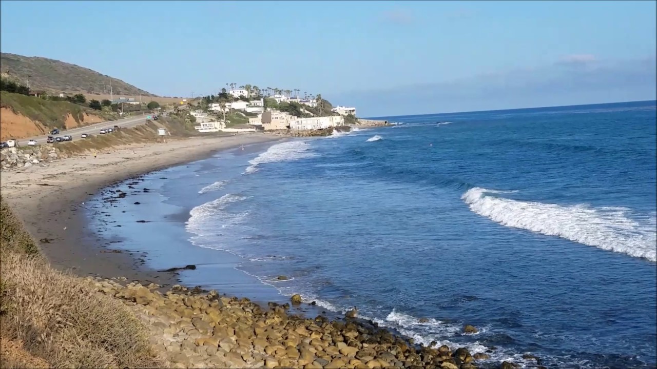County Line Beach in Malibu - YouTube
