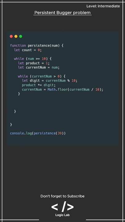 Javascript Interview Question Persistent Bugger Problem Javascriptinterview Javascript Ja 