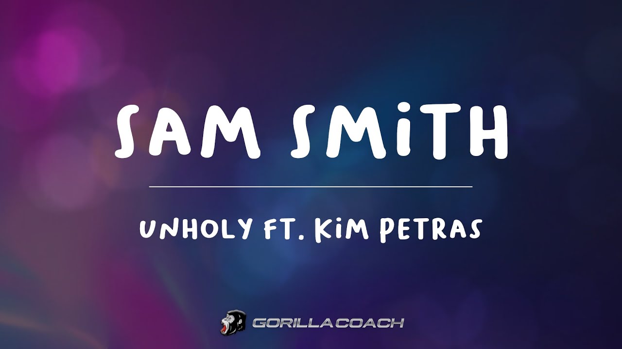 Sam Smith - Unholy ft Kim Petras (Lyric Video) - YouTube