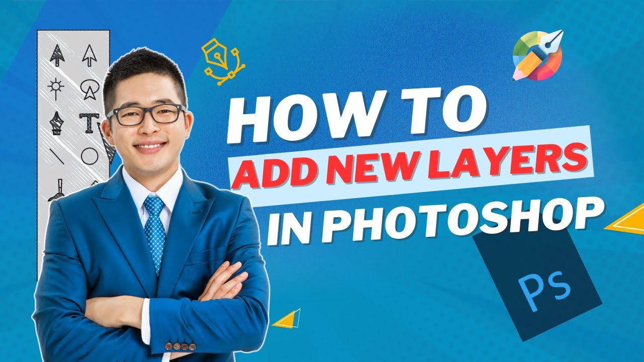 How to Add a New Layer in Photoshop - YouTube