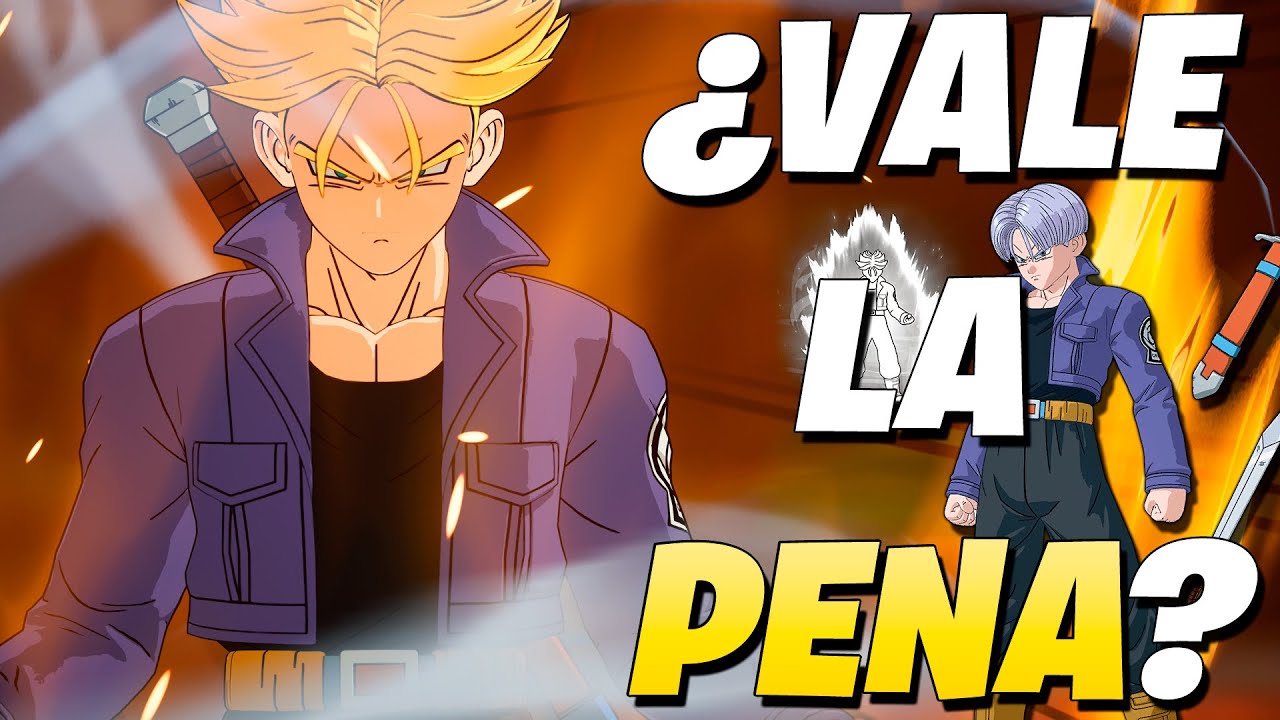 ¿VALE LA PENA COMPRAR LA SKIN DE TRUNKS? | Fortnite: Battle Royale ...