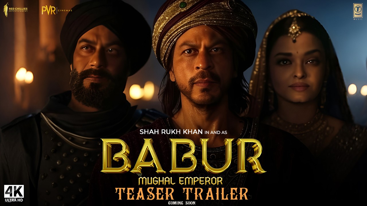 BABUR: The Mughal Emperor - Trailer | Shah Rukh Khan, Ajay Devgn ...